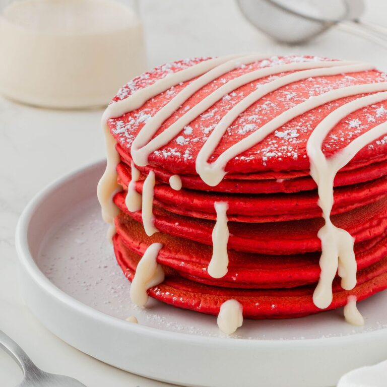 Red Velvet Pancakes Recipe