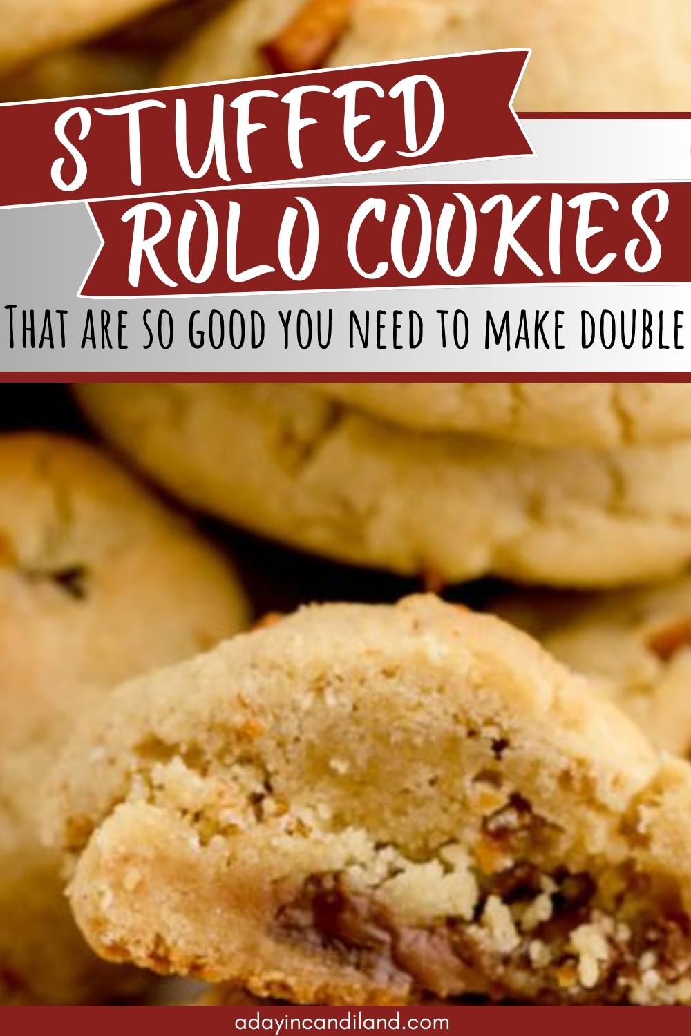 Rolo Pretzel Cookies - A Day In Candiland