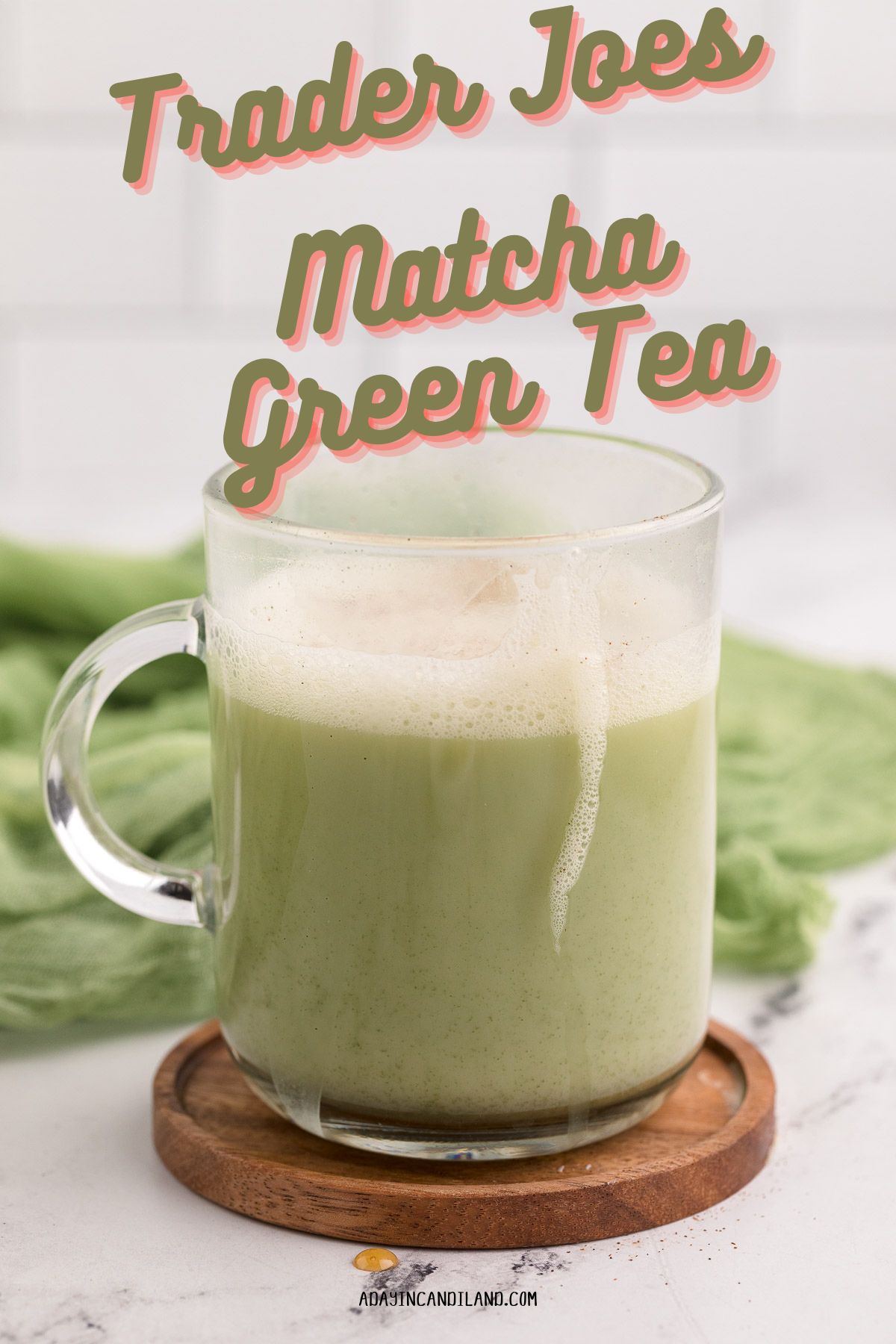 Trader Joe's Matcha Latte - A Day In Candiland