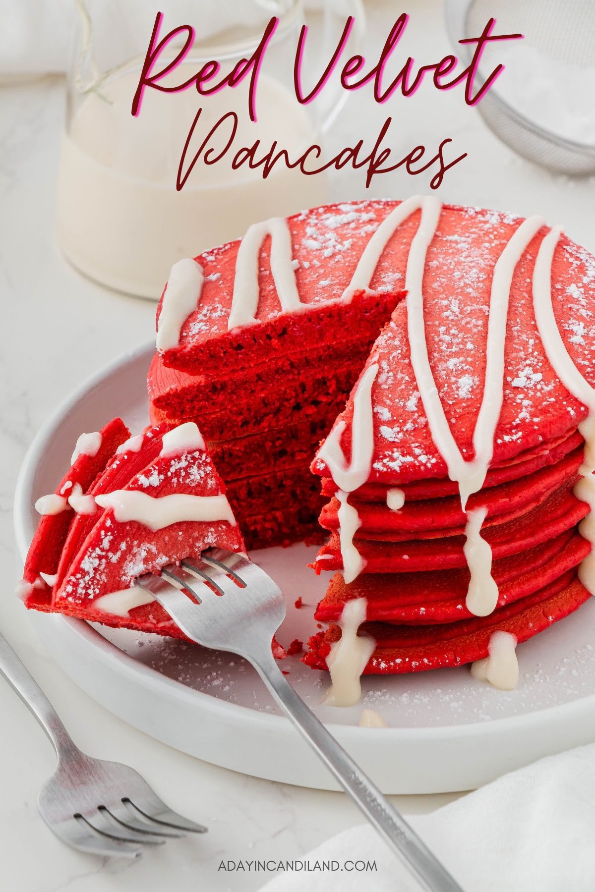 Red Velvet Pancakes Recipe