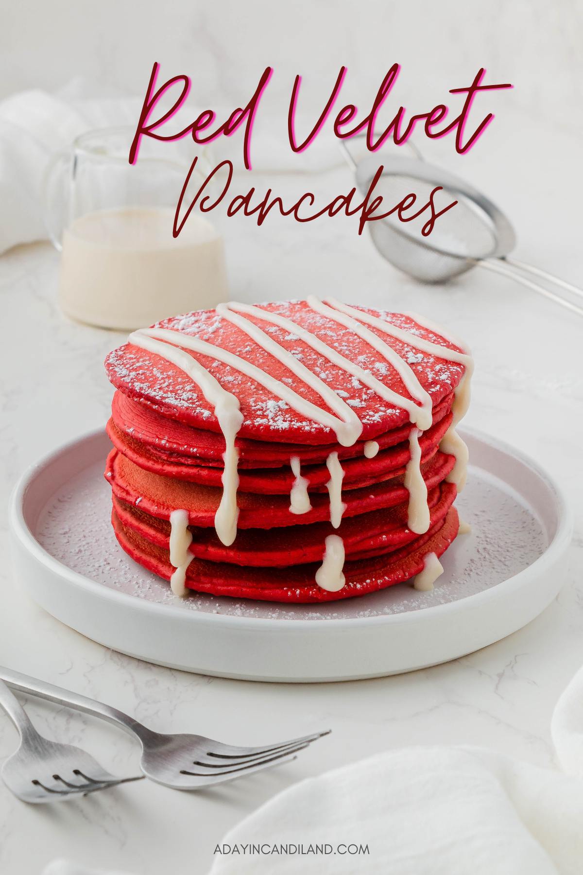 Red Velvet Pancakes Recipe