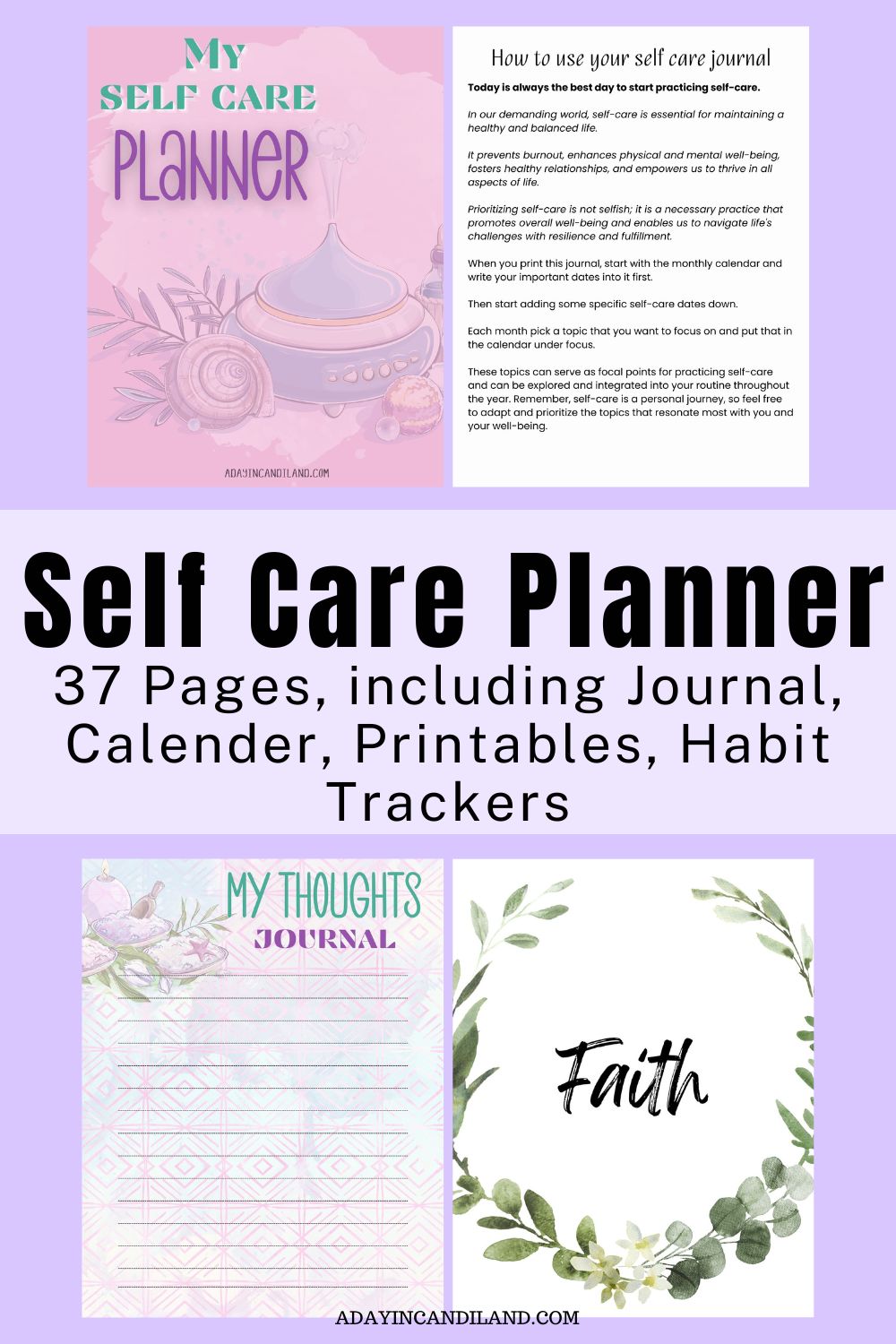 How a Self-Care Planner Helps You Prioritize Your Health - A Day In ...