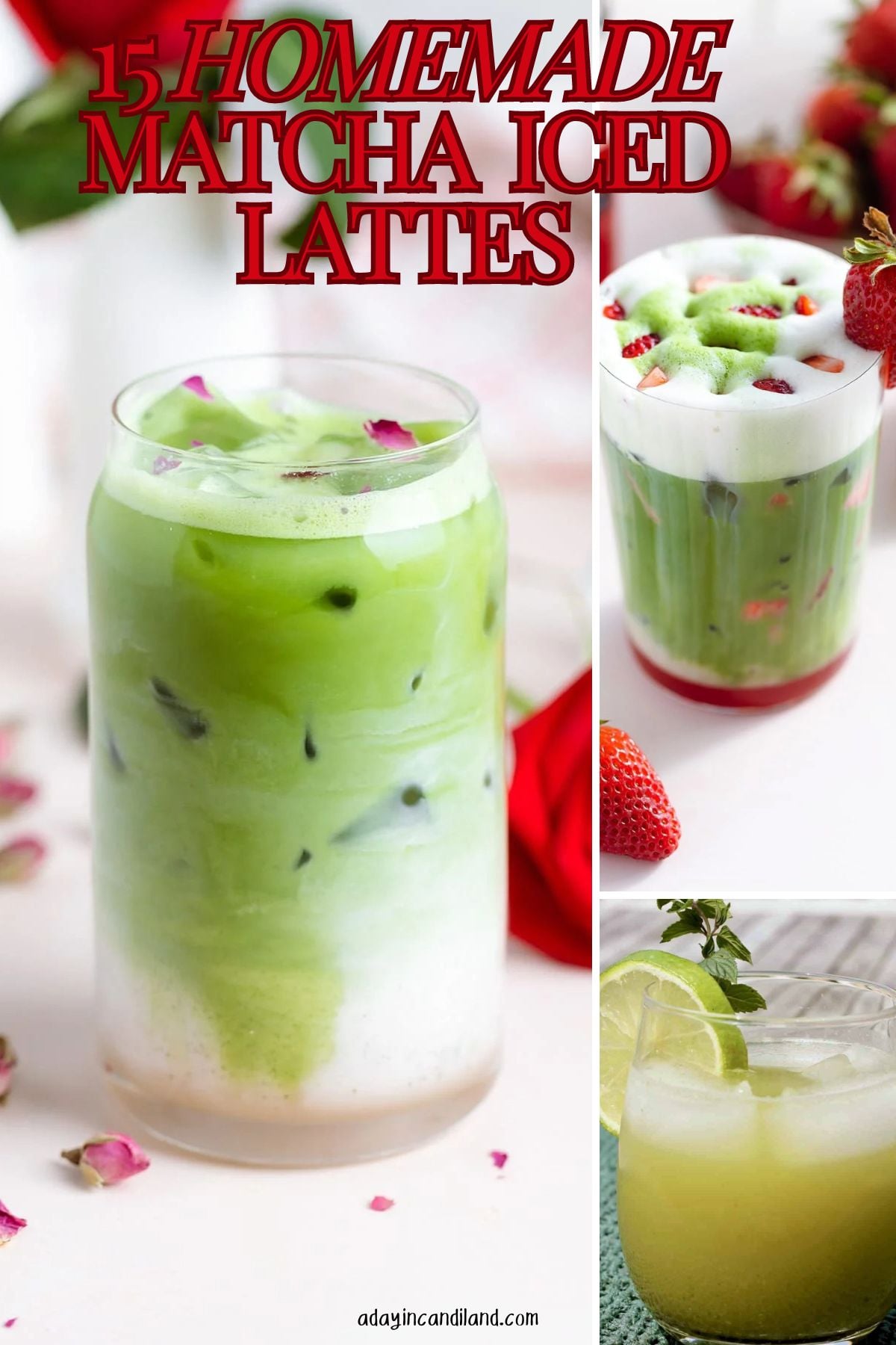 17 Homemade Matcha Iced Lattes - A Day In Candiland