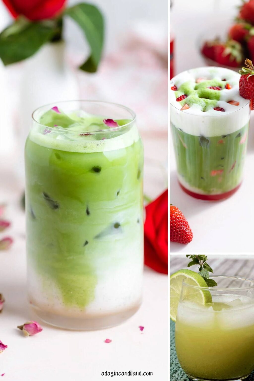 17 Homemade Matcha Iced Lattes - A Day In Candiland