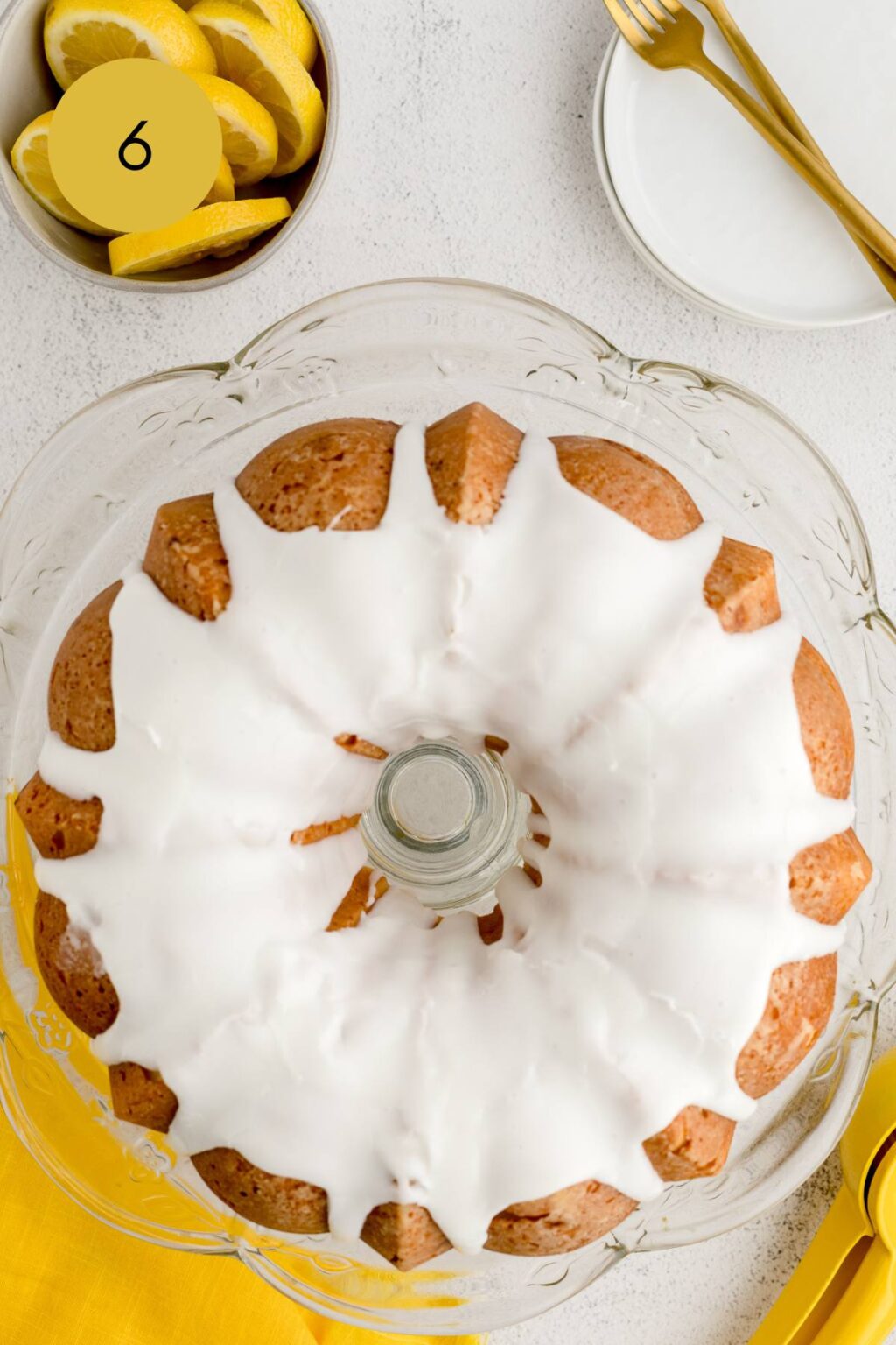 Easy Lemon Bundt Cake from a Cake Mix - A Day In Candiland