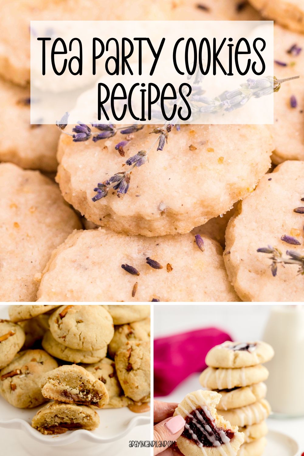 Tea Party Cookies - A Day In Candiland